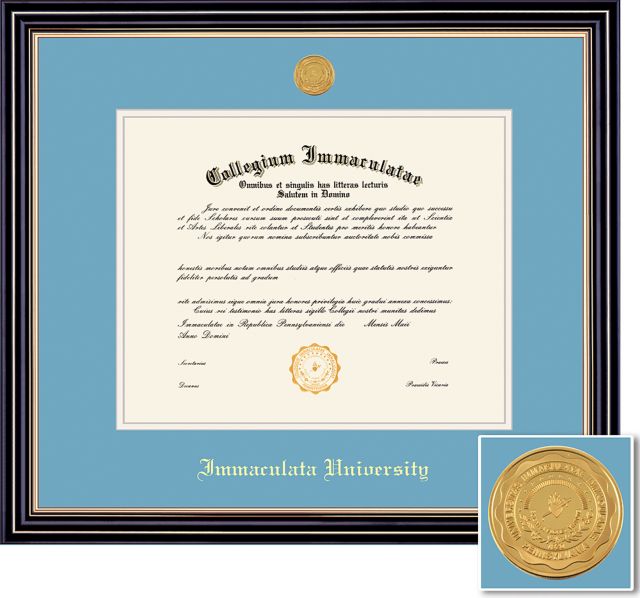 Immaculata University 8.5'' x 11'' Prestige Diploma Frame - Bachelor's ...